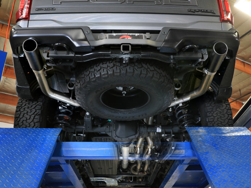 aFe 21-24 Ford F-150 Vulcan Series 3 IN to 3-1/2 IN Stainless Steel Ca ...